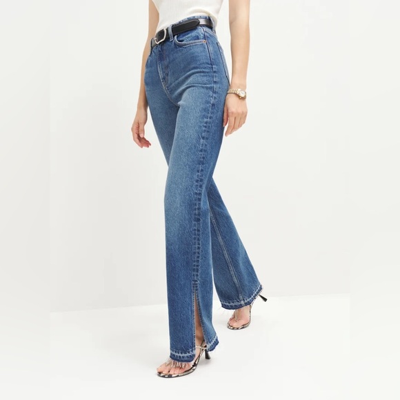 Reformation | Jeans | Reformation Split Hem Bootcut Jeans | Poshmark